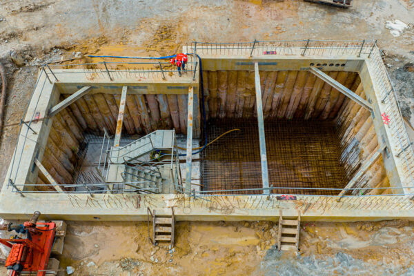 Technique pieux sécants ou jointifs - Bachy Balineau