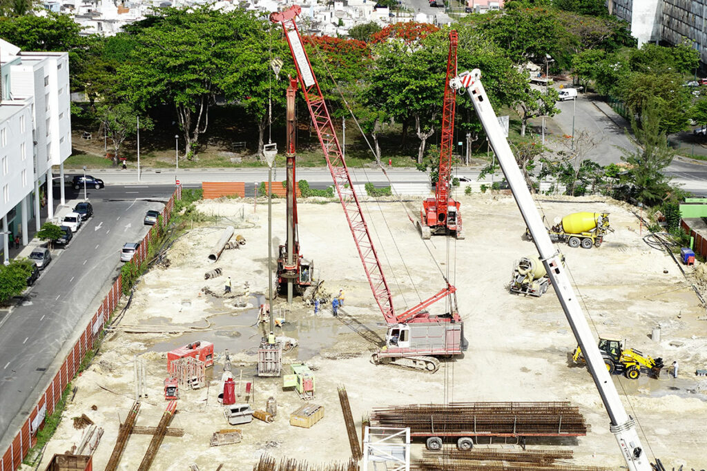 Pieux forés simples ou sous boue - Bachy Balineau